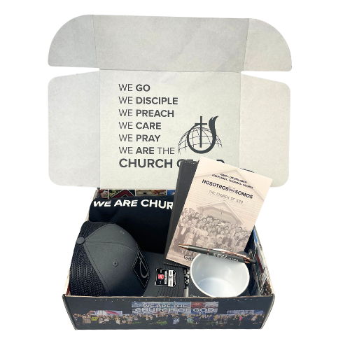 Men's "We Are the COG" Swag Box - Spanish - We Are The Church of God